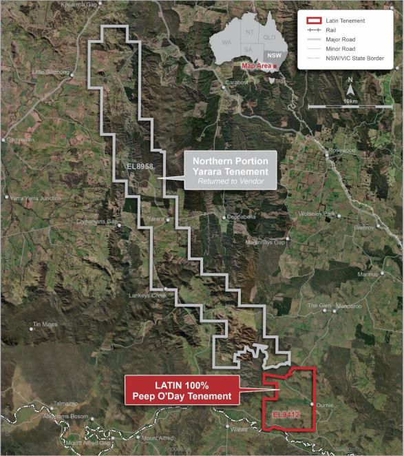 Latin Resources exercises option to acquire Peep O’Day gold prospect in ...