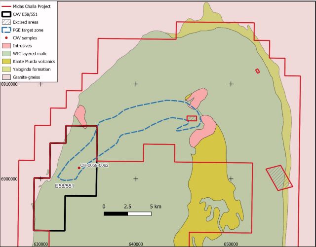 Midas Minerals secures entire Wondinong PGE target zone around the ...