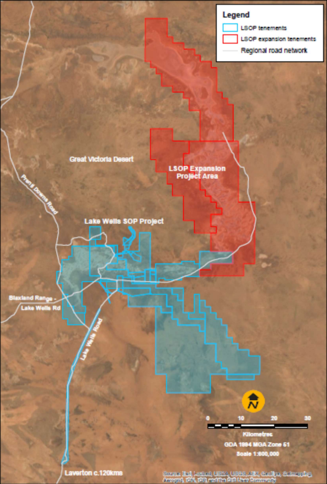 Australian Potash to expand Lake Wells SOP Project area by 175% to ...