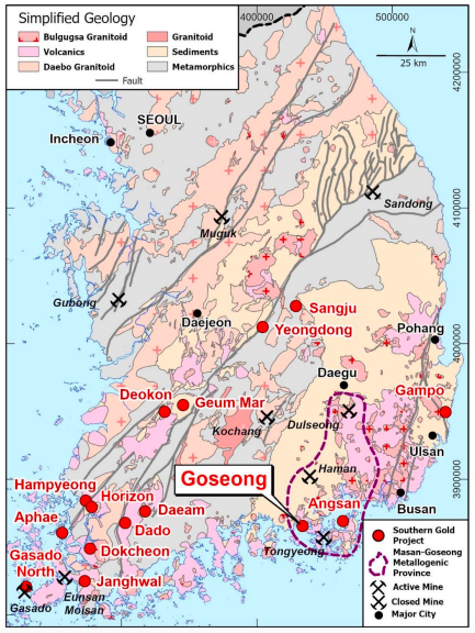 Southern Gold stakes new ground in South Korean copper-gold-silver ...