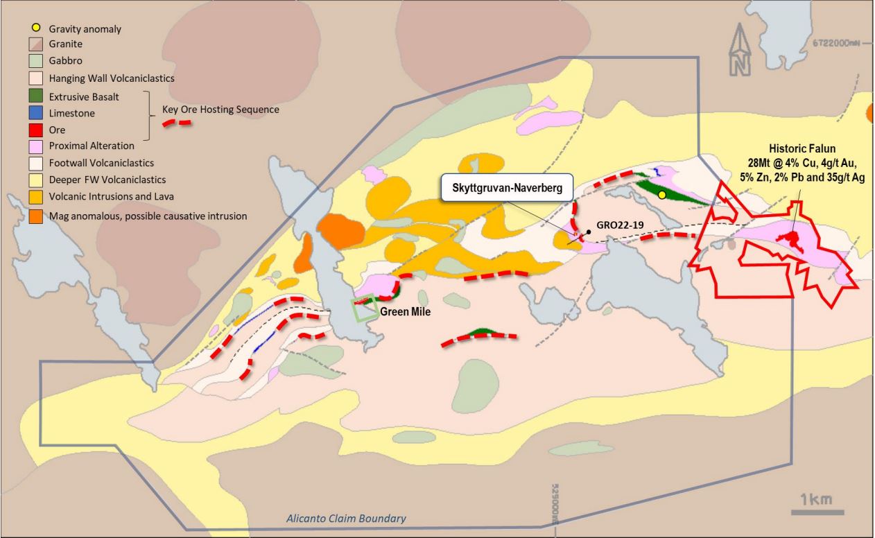 Alicanto Minerals to acquire world-class, high-grade Falun copper-gold ...