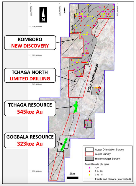 Mako Gold begins 25,000-metre auger drilling campaign for new gold ...