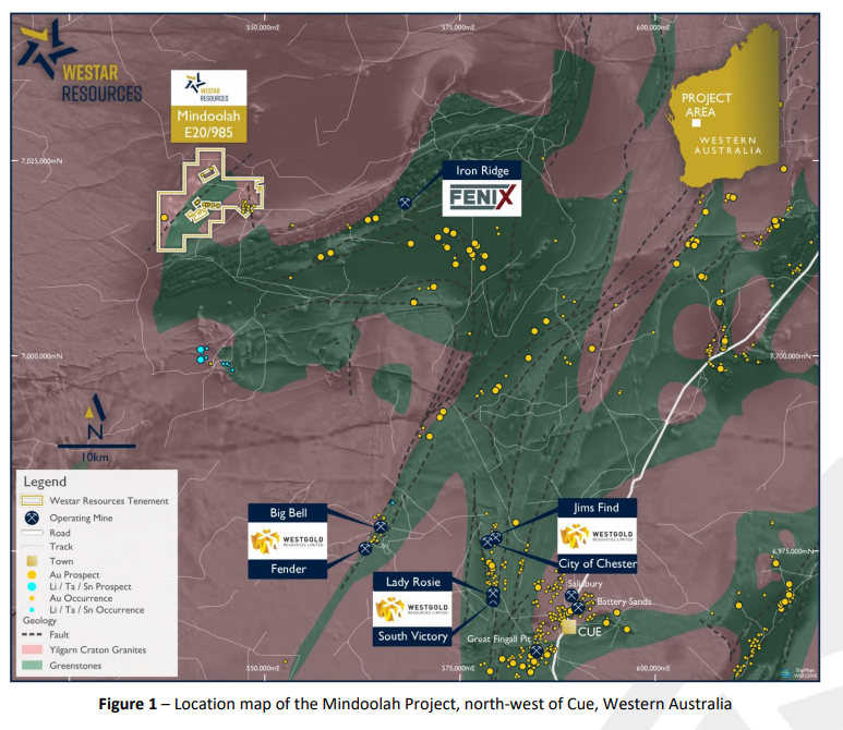 Westar Resources secures Mindoolah Lithium-Gold Project; divests Gidgee ...