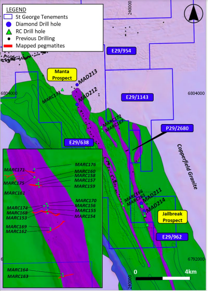 St George Mining wraps up 2022 lithium hunt at Mt Alexander with ...