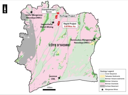 Mako Gold on fast-track to test Korhogo manganese with drilling ...