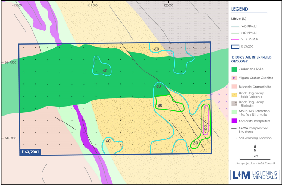 Lightning Minerals outlines lithium-rubidium anomaly from soil sampling ...