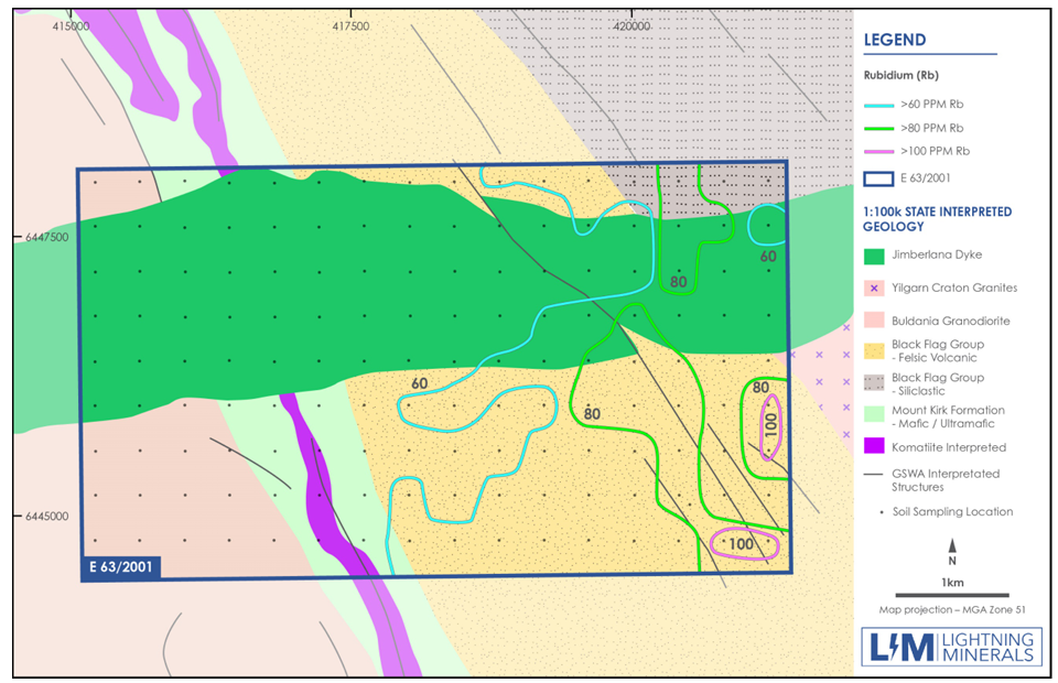 Lightning Minerals outlines lithium-rubidium anomaly from soil sampling ...