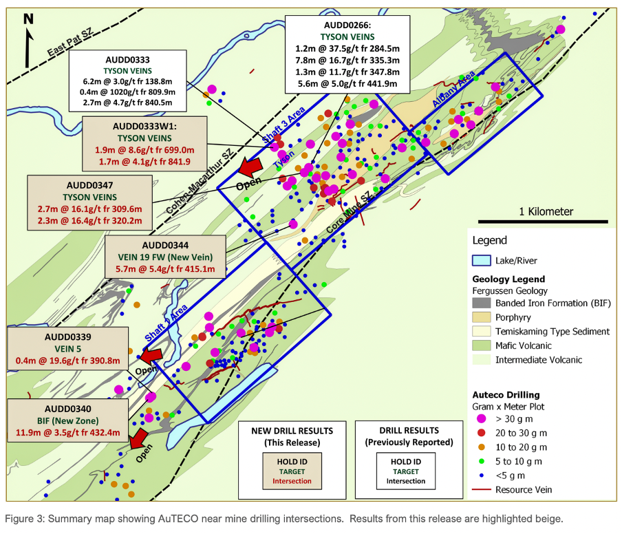 AuTECO Minerals fields more high-grade gold from Pickle Crow’s Tyson ...