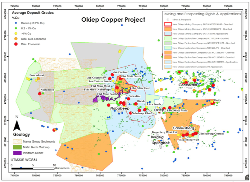 Orion Minerals adds five new copper and tungsten areas to Okiep Copper ...