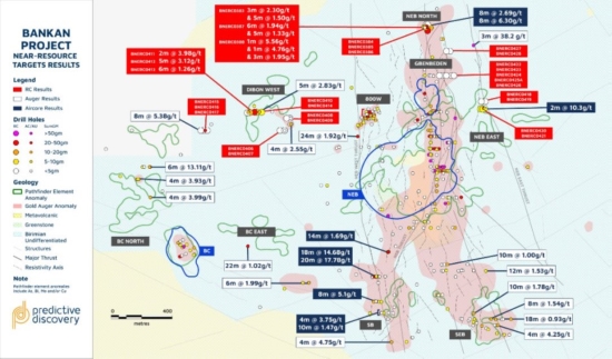 Predictive Discovery delivers more strong gold assays at Bankan | ASX ...