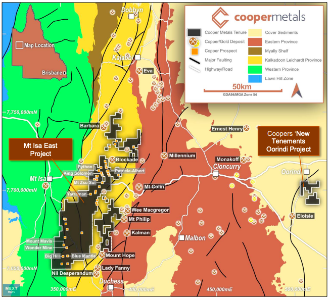 Cooper Metals enters deal to add more ground in prolific Mt Isa copper ...