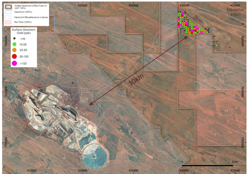 Antipa Minerals identifies new gold target near giant Telfer mine ...