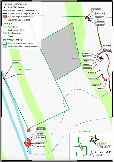 Westar Resources fields LCT pegmatite domains at recently-acquired Olga ...
