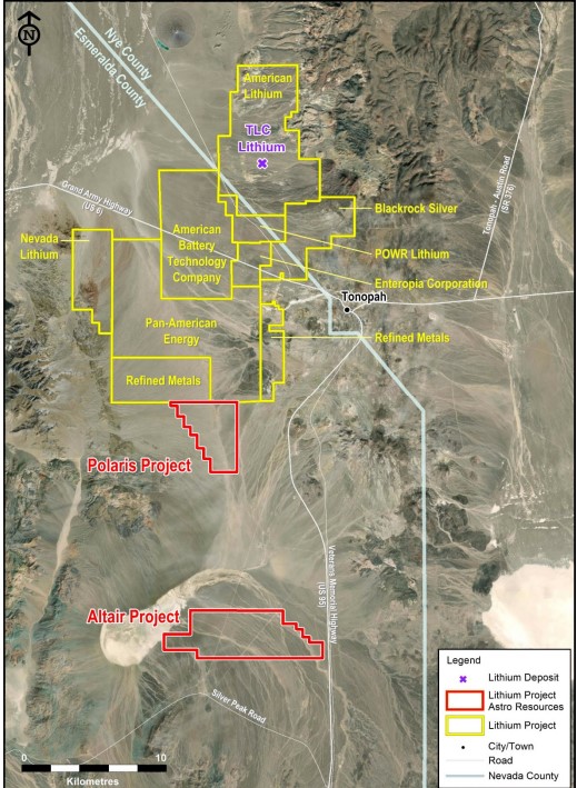 Astro Resources continues to advance its Nevada lithium strategy | ASX:ARO