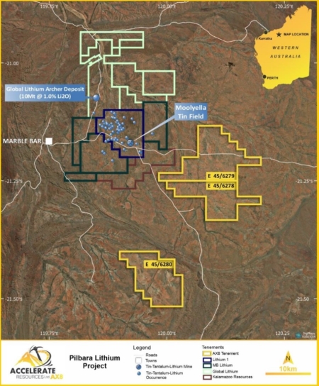 Accelerate Resources welcomes gold signs from East Pilbara Lithium ...