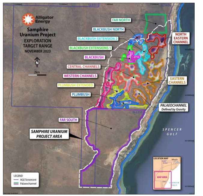 Alligator Energy makes "substantial" uranium finds at Samphire in South ...