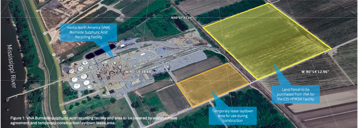 Element 25 advances HPMSM project, secures key US refinery site | ASX ...