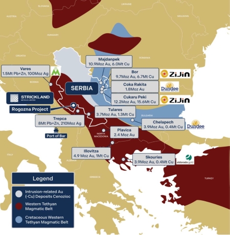 Strickland Metals steps up pace at Rogozna with fourth diamond rig ...