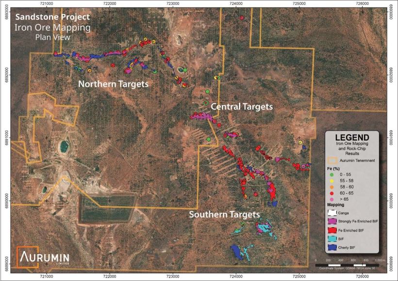 Aurumin makes high-grade iron ore discovery at Central Sandstone Gold ...