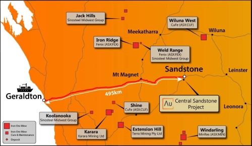 Aurumin to assess potential iron ore value-add at Central Sandstone ...