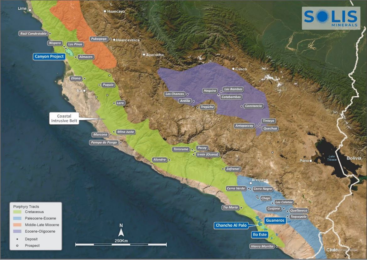 Solis Minerals stakes more ground in prolific Peruvian Coastal Copper ...