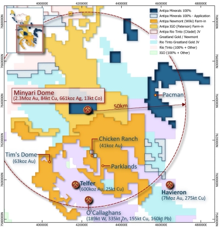 Antipa Minerals set for new drilling at Minyari Dome in Paterson ...