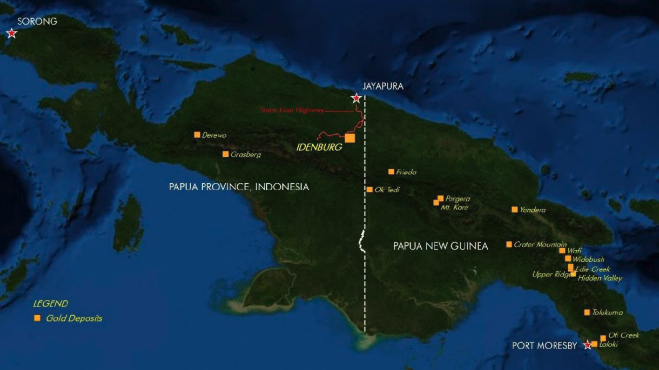Far East Gold defines maiden 540,000-ounce gold resource at Idenburg ...