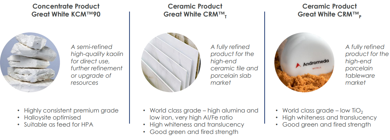 Andromeda Metals CEO showcases Great White products to global buyers of ...