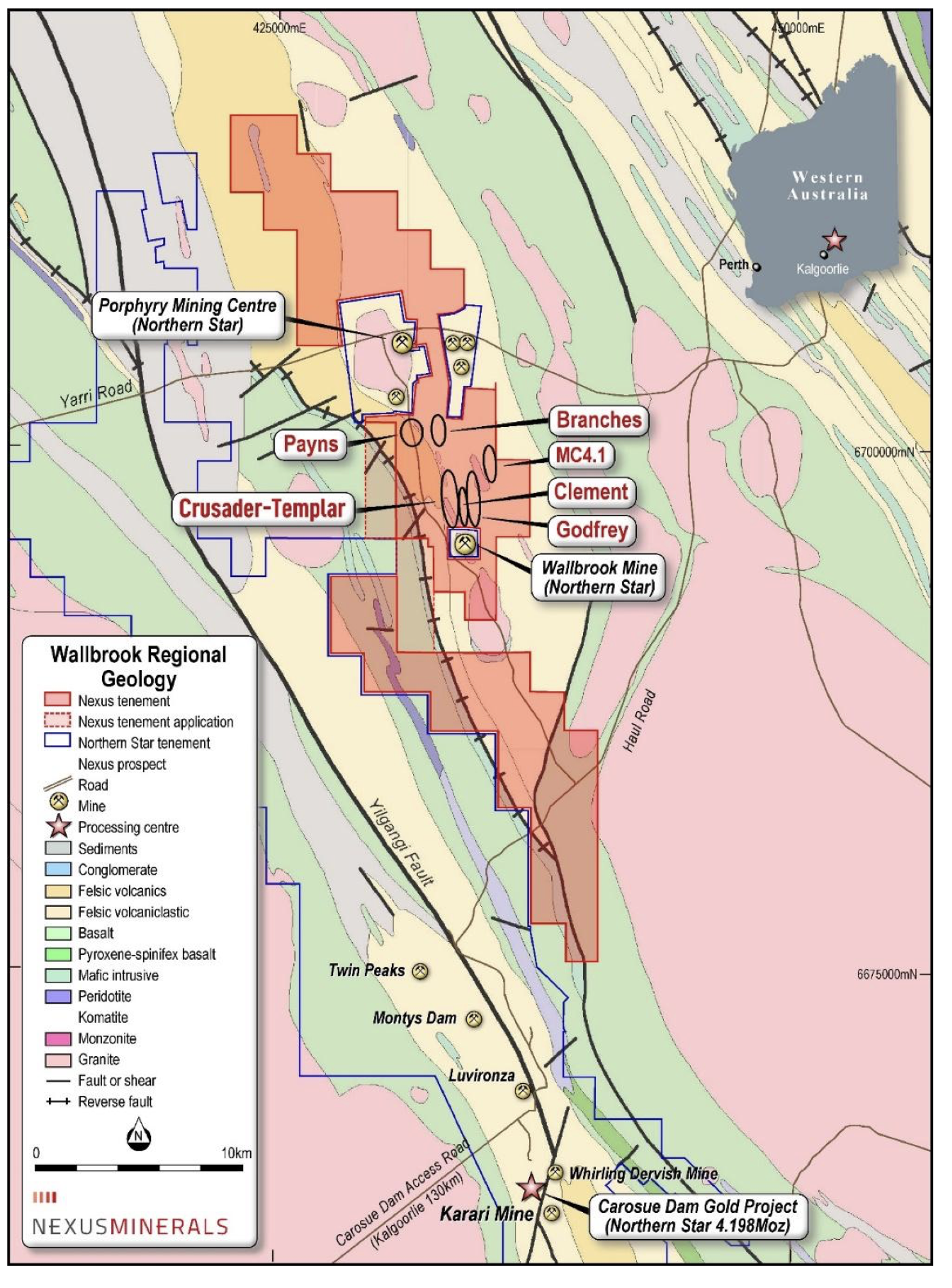 Nexus Minerals reports high-grade gold results from Wallbrook RC ...