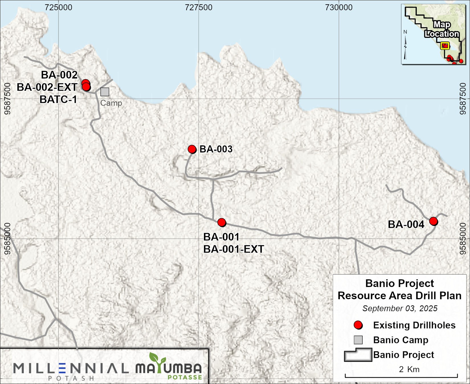 Millennial Potash intersects 101.45 meters of high-grade carnallitite at Banio Potash Project ...