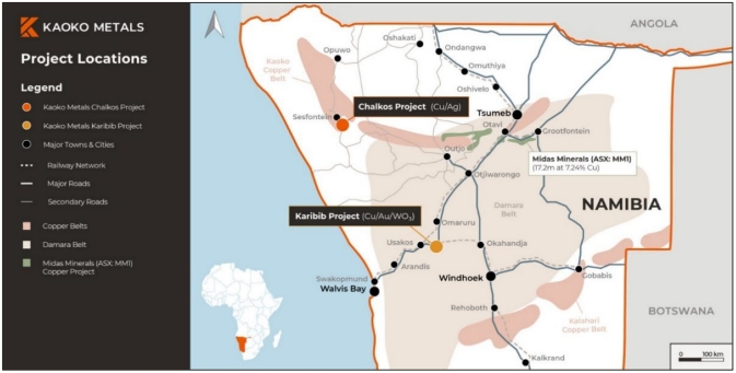 Kaoko Metals debuts on ASX after $6.5M IPO with drill-ready Namibia ...