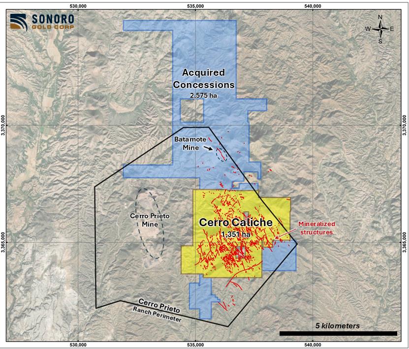 Sonoro Gold announces expansion of Cerro Caliche gold project in Mexico ...