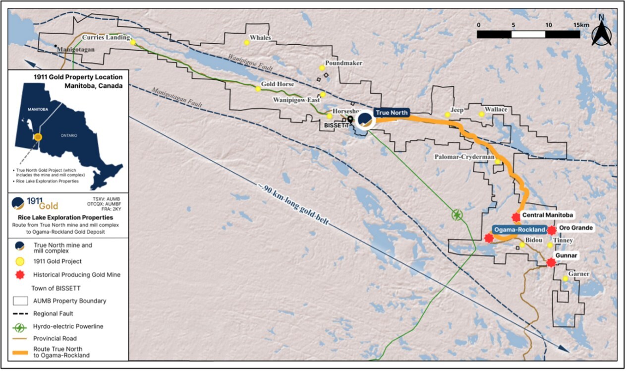 1911 Gold reports high-grade drill results at Ogama-Rockland in ...