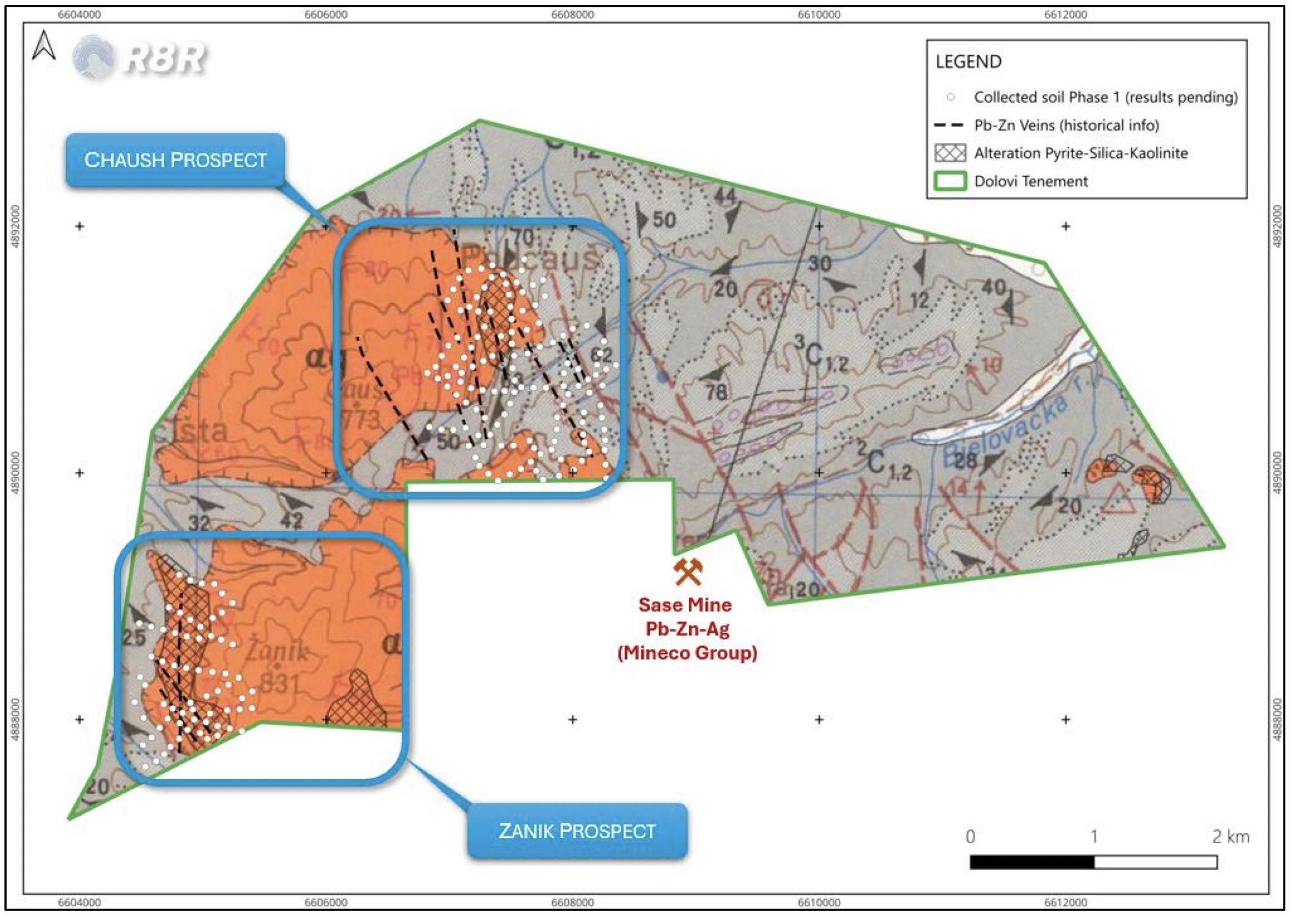 Regener8 completes maiden soil sampling at Srebrenica North | ASX:R8R