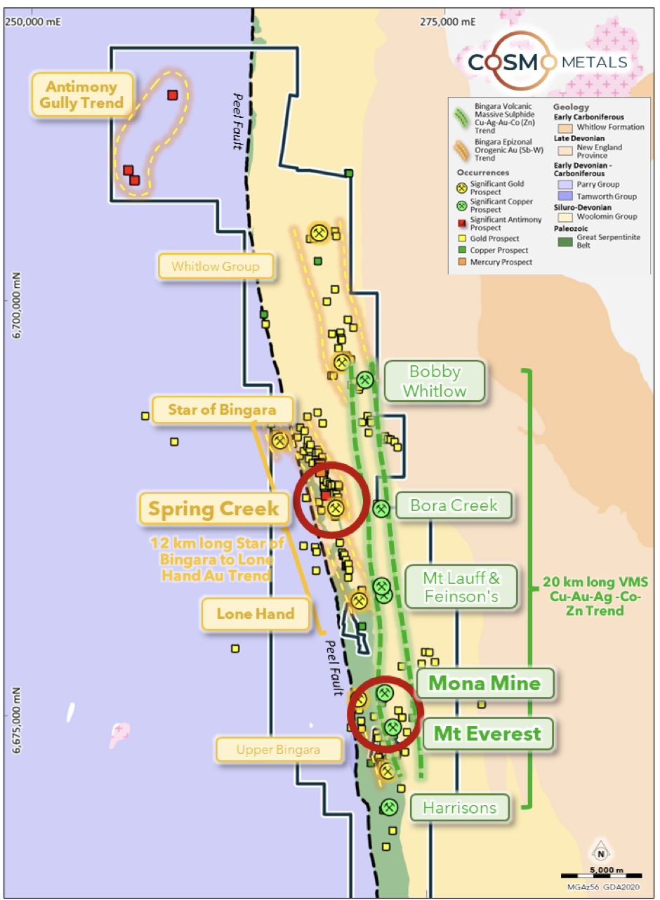 Cosmo flags high-priority VMS targets along Mt Everest–Mona trend at ...