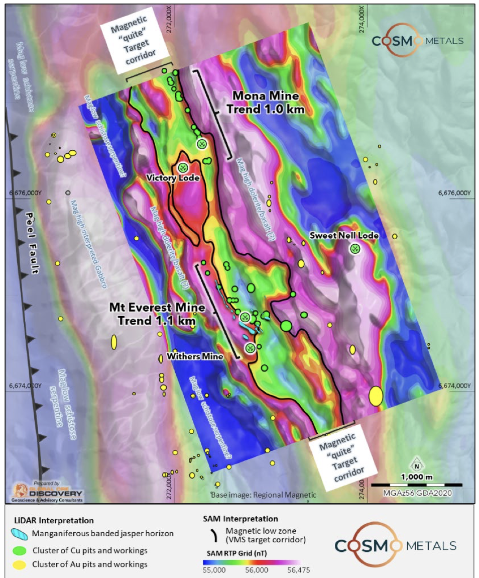 Cosmo flags high-priority VMS targets along Mt Everest–Mona trend at ...