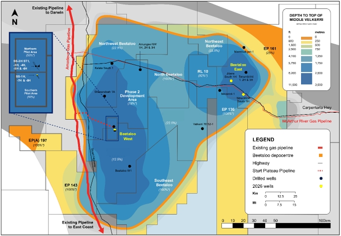 Tamboran advances Beetaloo pilot as funding and infrastructure build ...