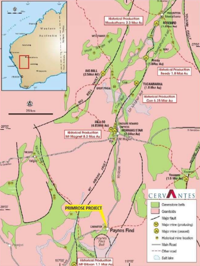 Cervantes Corporation sets sights on advancing exploration at Primrose ...