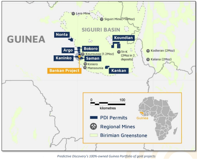 Predictive Discovery finds new gold prospects at Bankan Gold Project in ...