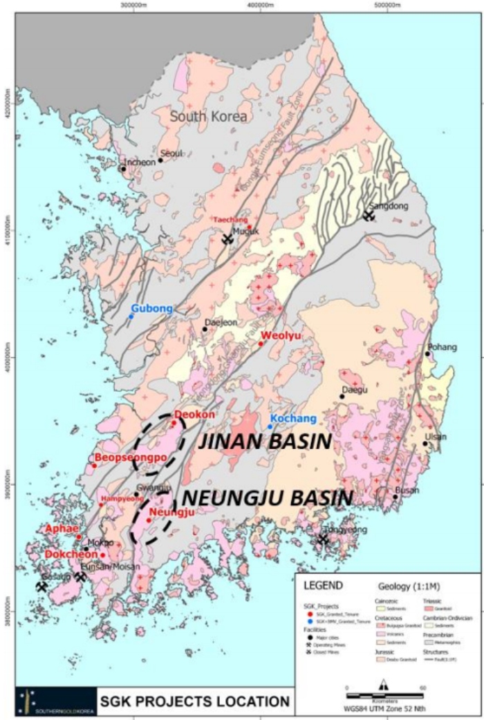 Southern Gold confirms two new South Korean gold areas, shares rise ...