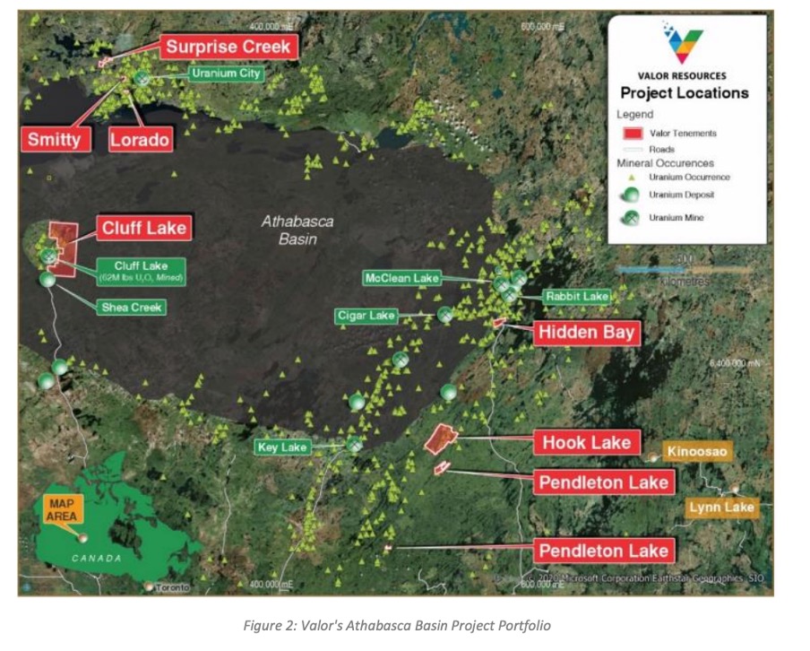 Valor Resources pinpoints multiple priority uranium targets at Cluff ...