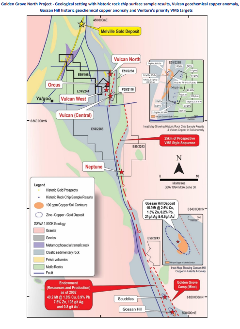 Venture Minerals enhances Golden Grove North Zinc-Copper-Gold Project ...