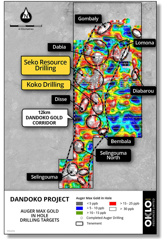 Oklo Resources hits broad high-grade gold of up to 30 metres at 8.54 g ...