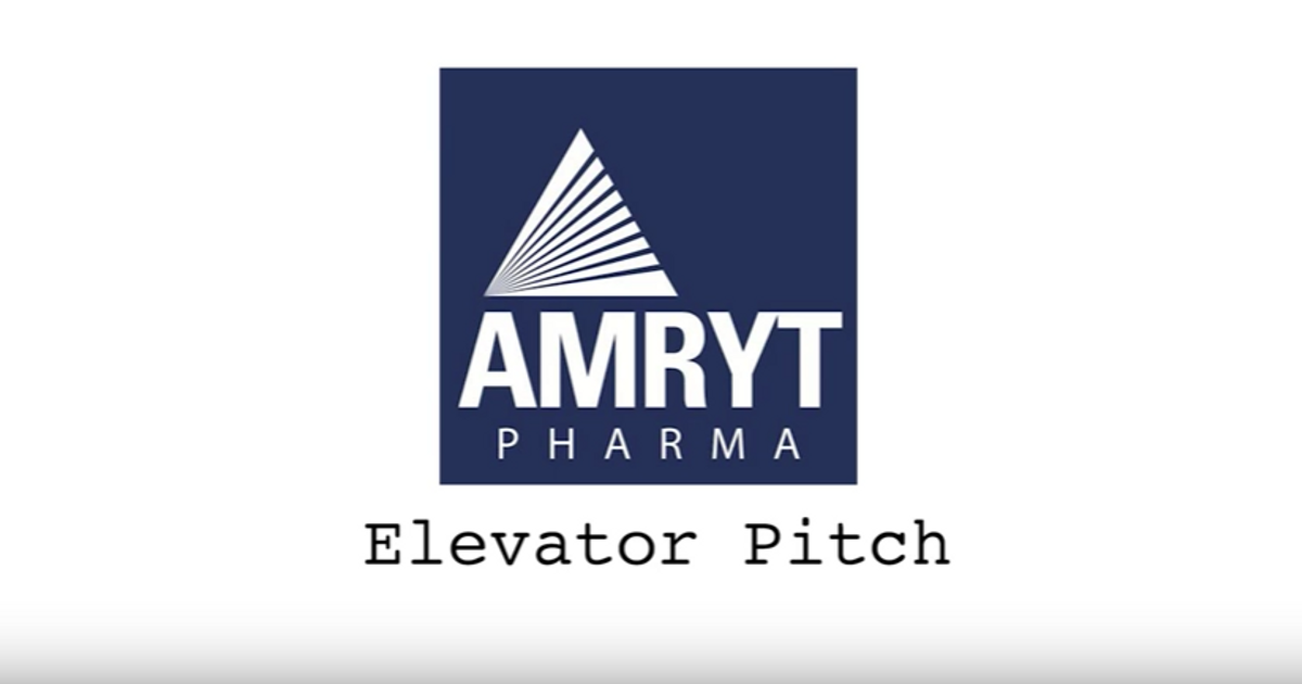 Amryt Pharma PLC - Elevator Pitch | AIM:AMYT, NASDAQ:AMYT