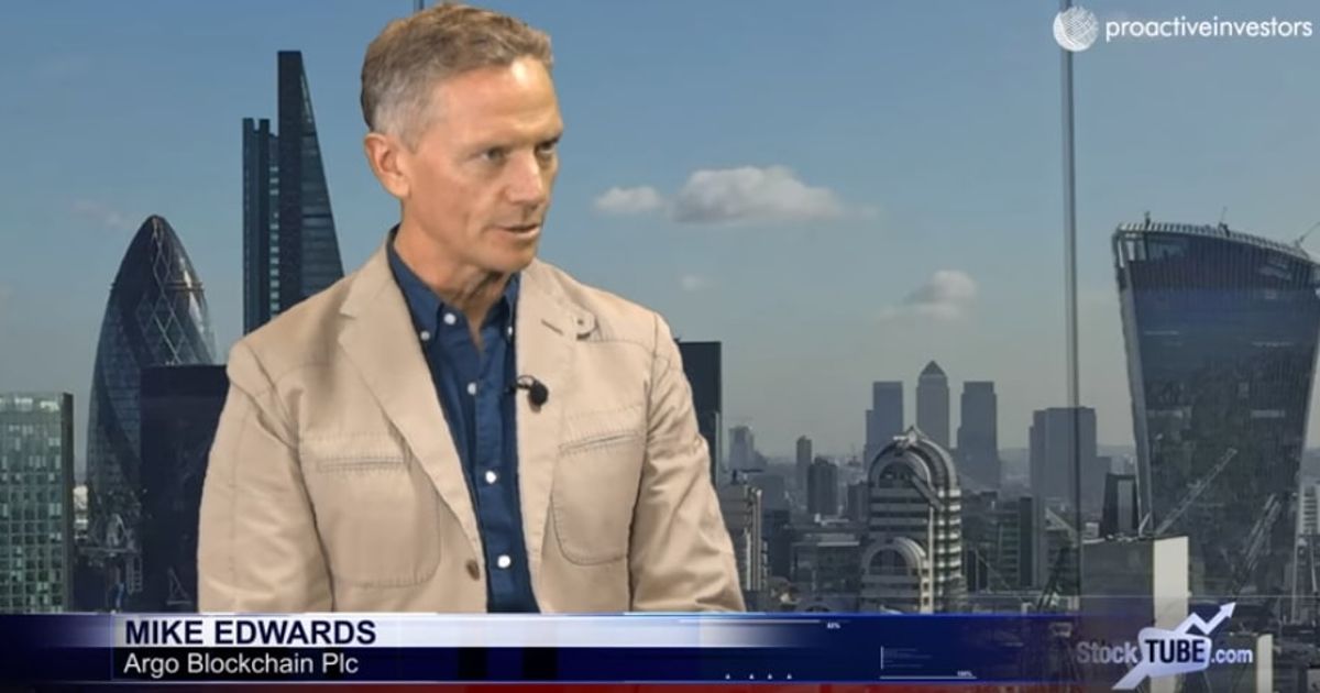 Argo Blockchain's Mike Edwards updates on progress since IPO | LSE:ARB ...