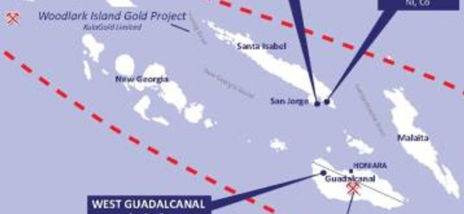 Axiom Mining trenching yields gold drill targets at West Guadalcanal ...