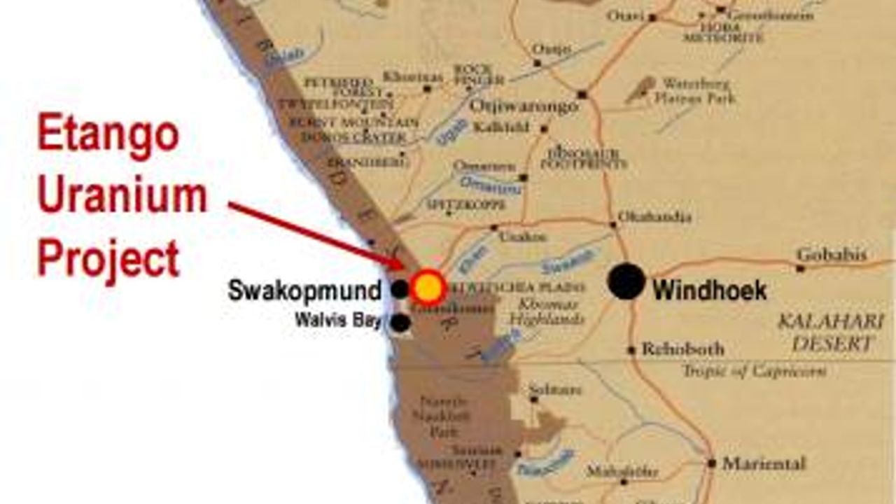 Bannerman Resources demonstrates heap leaching success at Etango ...