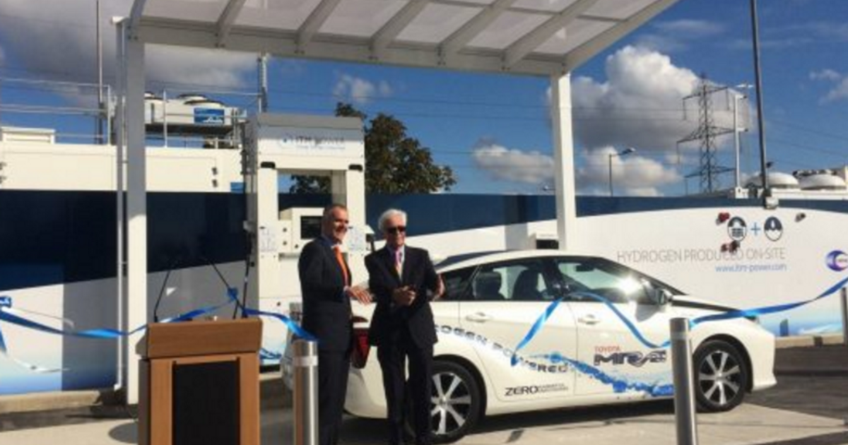 ITM Power launches second hydrogen refuelling station in London | AIM:ITM