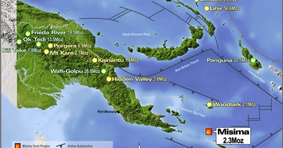 Kingston Resources defines large areas of high-grade gold at Misima ...