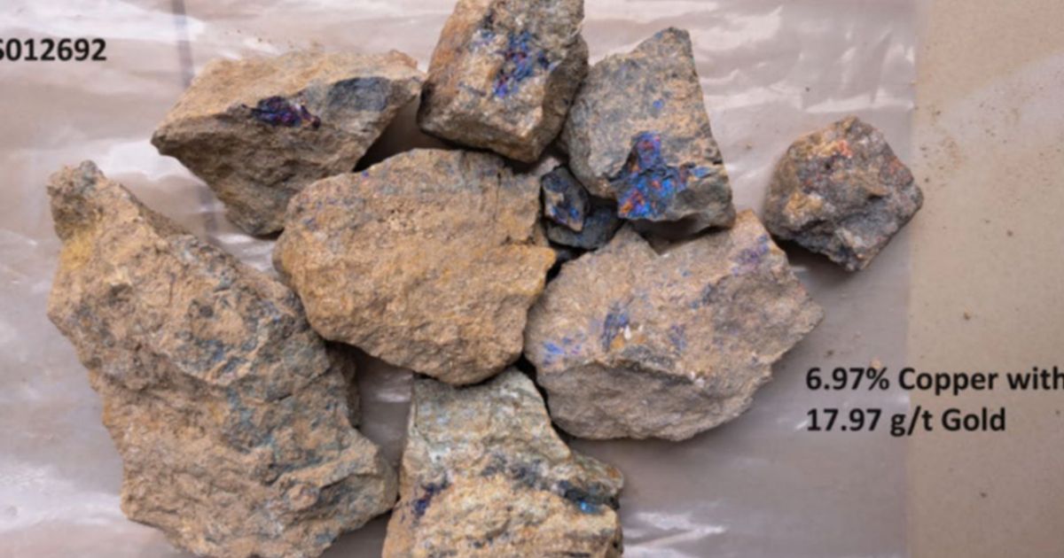Resource Mining Corp assays up to 6.97% copper and 17.97 g/t gold in ...